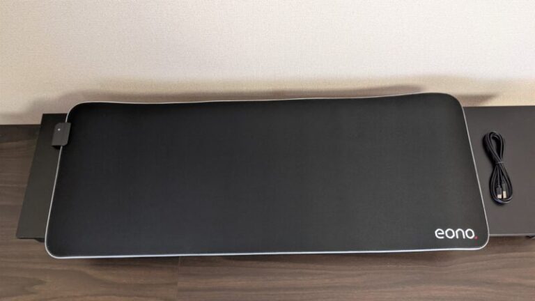 【レビュー】コスパ最高！Eono(イオーノ)のゲーミングマウスパッドは思った以上に使いやすい！ | ナナメ45度の世界